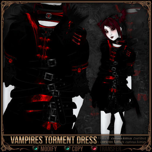 Second Life Marketplace Curious Kitties Gothic Fuzz Vampires
